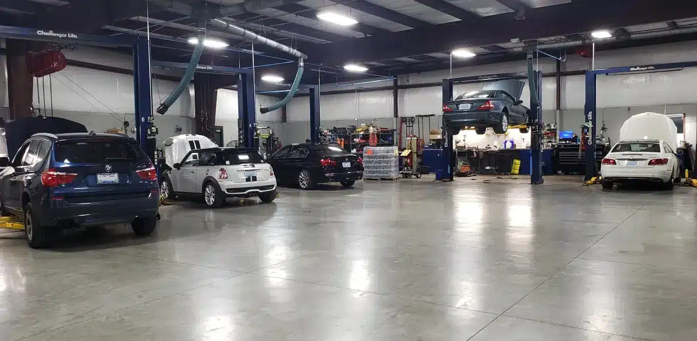 Mercedes, BMW, Audi, MINI, & Porsche Repair Shop by Cert. Mechanics ...